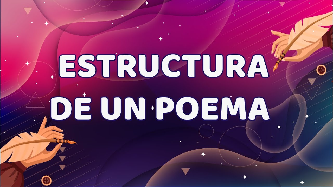 Estructura de un poema - YouTube
