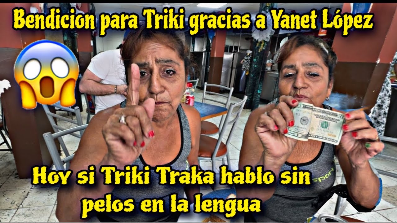 🛑Entregando bendicion para Triki Traka de parte de Yanet López, esto ...