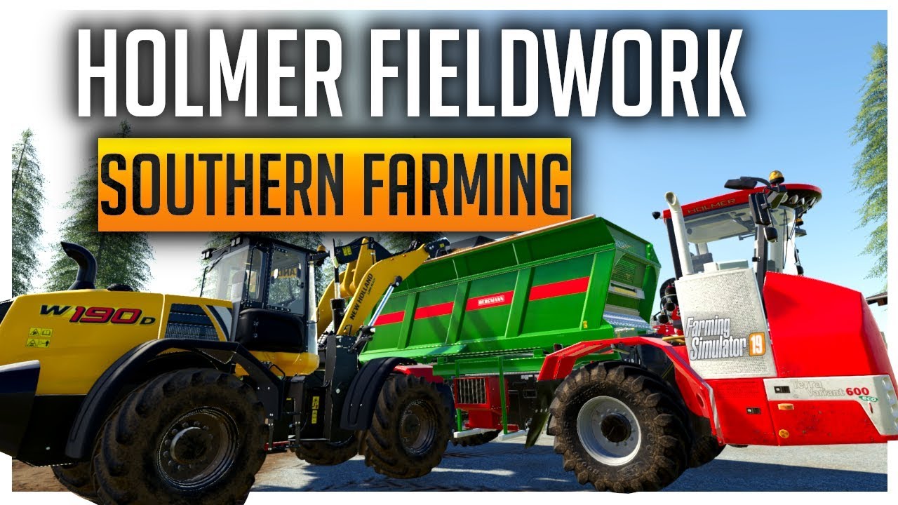 Manure Spreading with the Holmer | Southern Farming | Farming Simulator ...