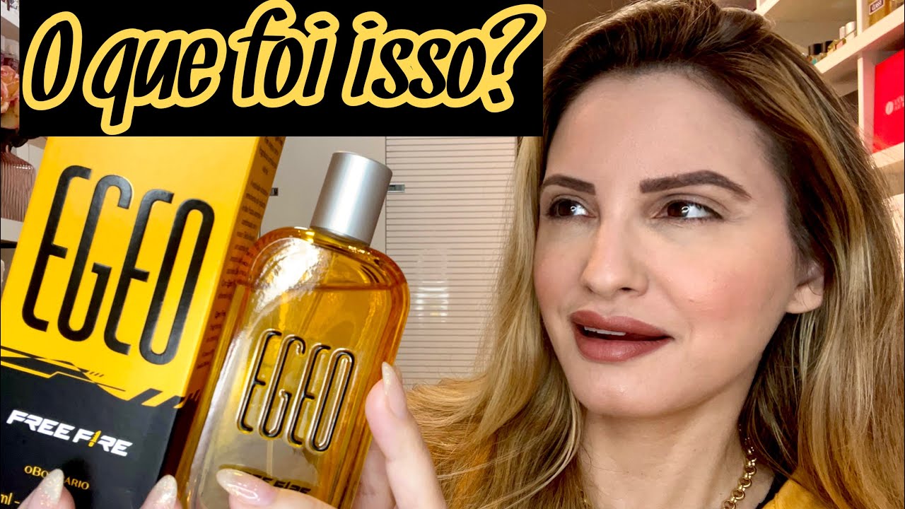 PERFUME EGEO FREE FIRE LANÇAMENTO O BOTICÁRIO RESENHA COMPLETA - YouTube