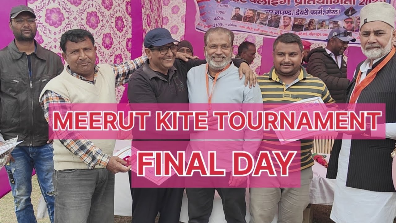 MEERUT KITE TOURNAMENT | FINAL DAY| MEERUT KITE CULTURE - YouTube
