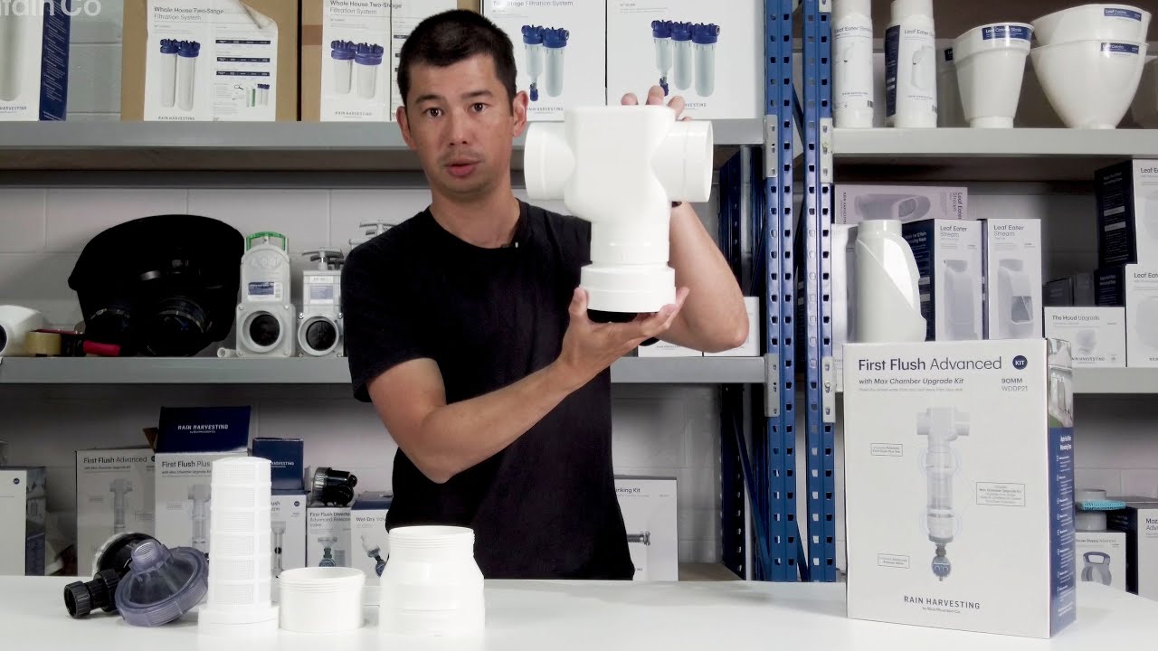 First Flush Max w/ Catch-All Tee and Electronic Valve - What's In The ...