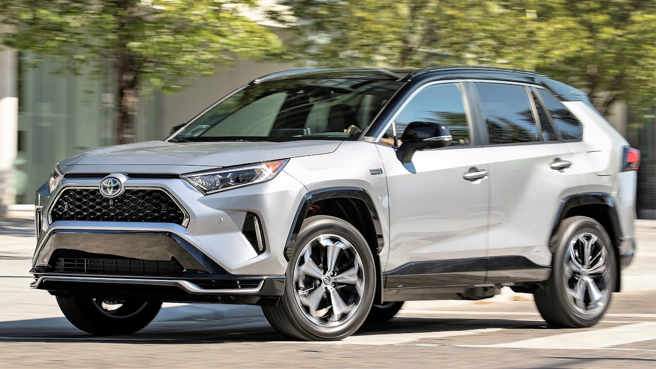 New 2021 Toyota RAV4 Prime PHEV Compact SUV Interior & Exterior - YouTube