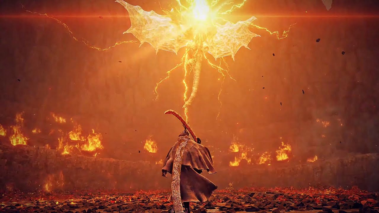 Elden Ring DLC - Bayle vs Igon Cinematic Fight (OST sync) - YouTube