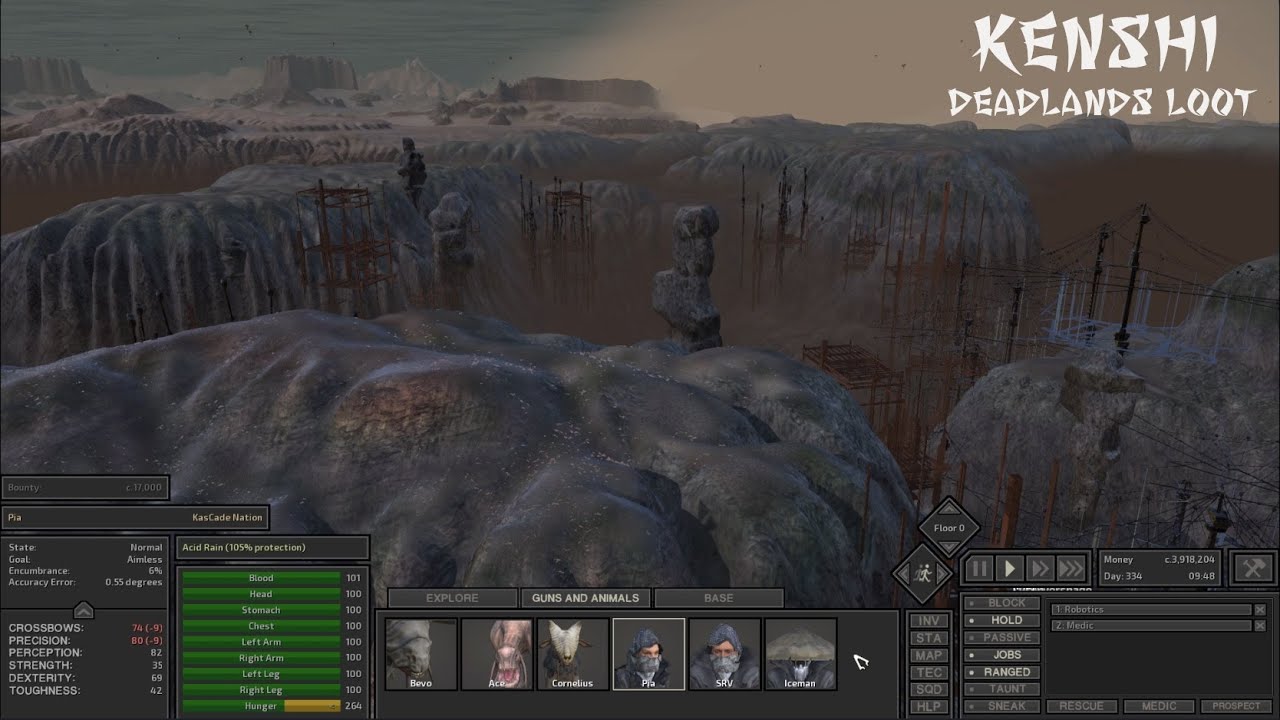 Kenshi (Cannibal Start) I Deadlands Loot - YouTube