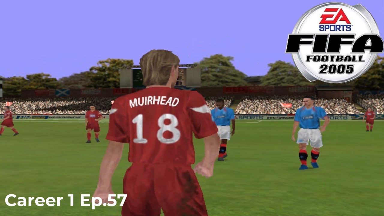 Fifa 2005 (Pc) Career 1 Ep.57 - Aberdeen vs Rangers (Amateur) - YouTube