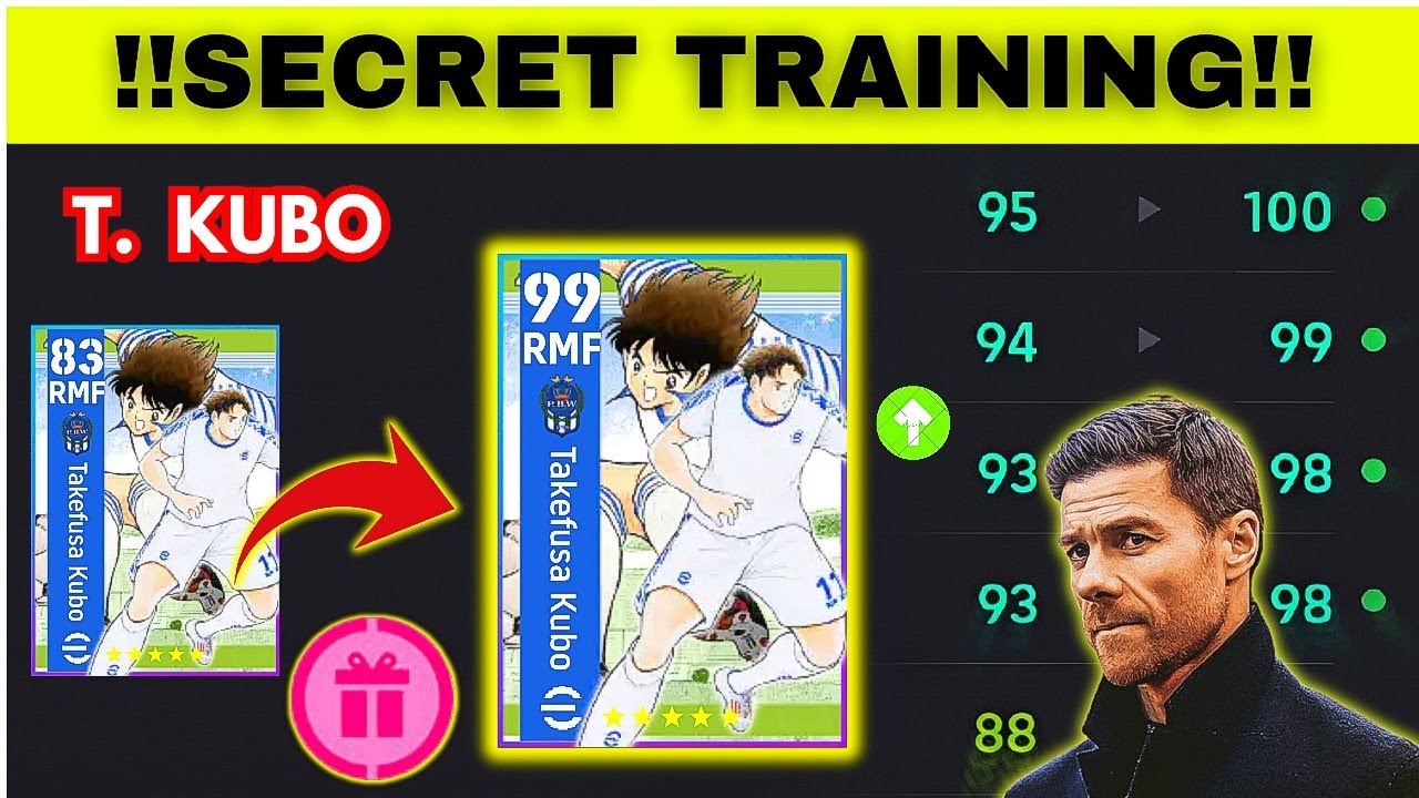 TAKEFUSA KUBO🎁 | How To Train Free T. Kubo In Efootball!🔥 | Captain ...