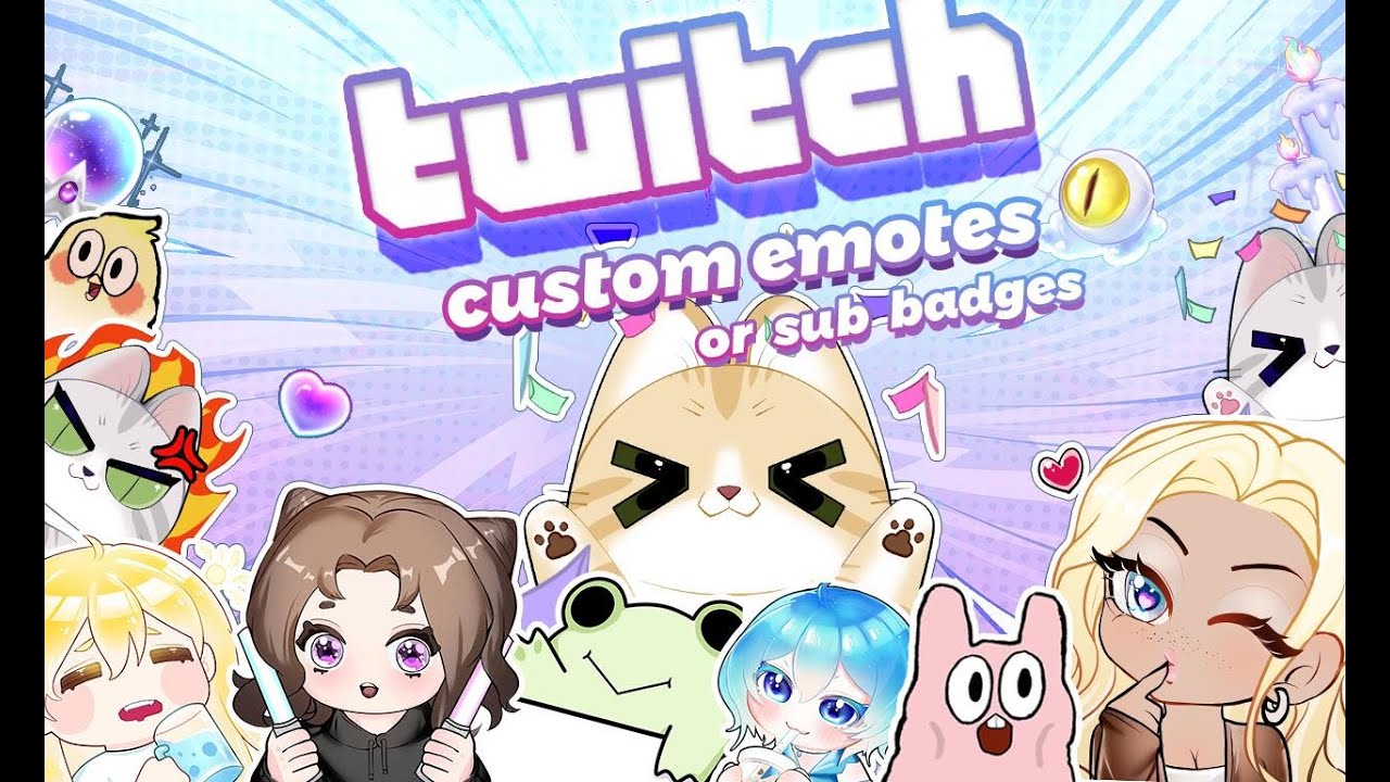 Twitch Emotes and Badges~ A lot of cute pets are coming to you, come ...