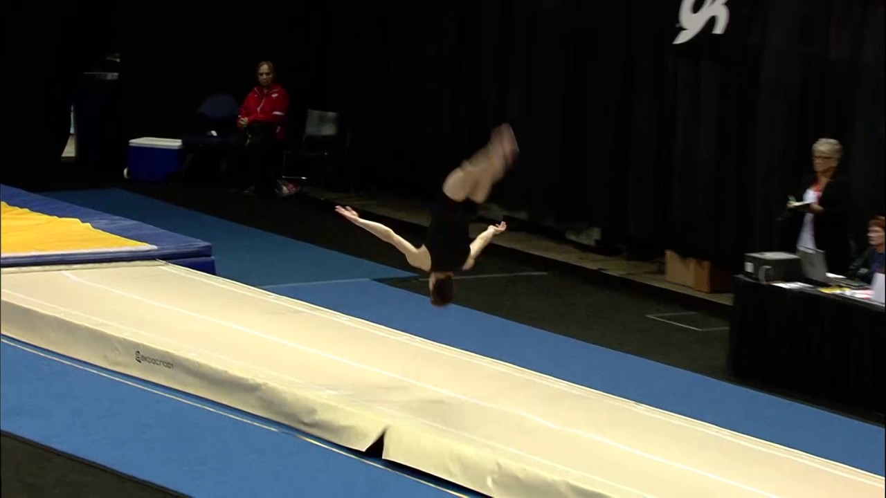 Austin Nacey - Tumbling Final Pass 1 - 2017 USA Gymnastics ...