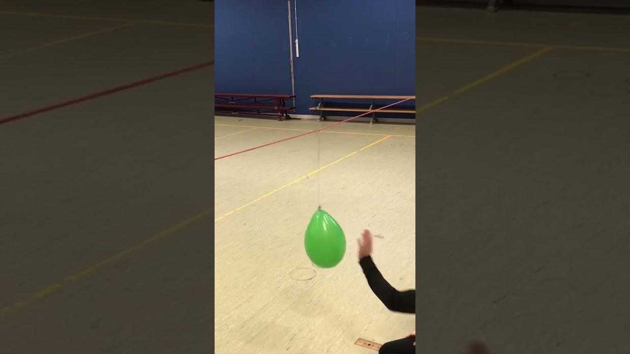 MOVE ballon aan een touwtje. - YouTube