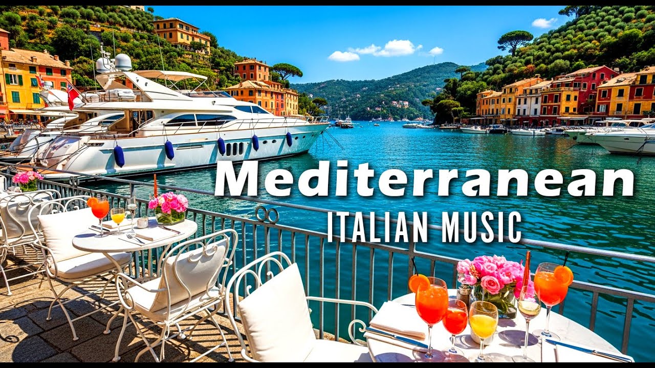 Mediterranean Italy Seaside Flow | Soothing Acoustic Guitar for ...