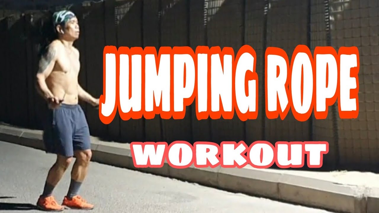 SHORT JUMPING ROPE WORKOUT and PULL UP - YouTube