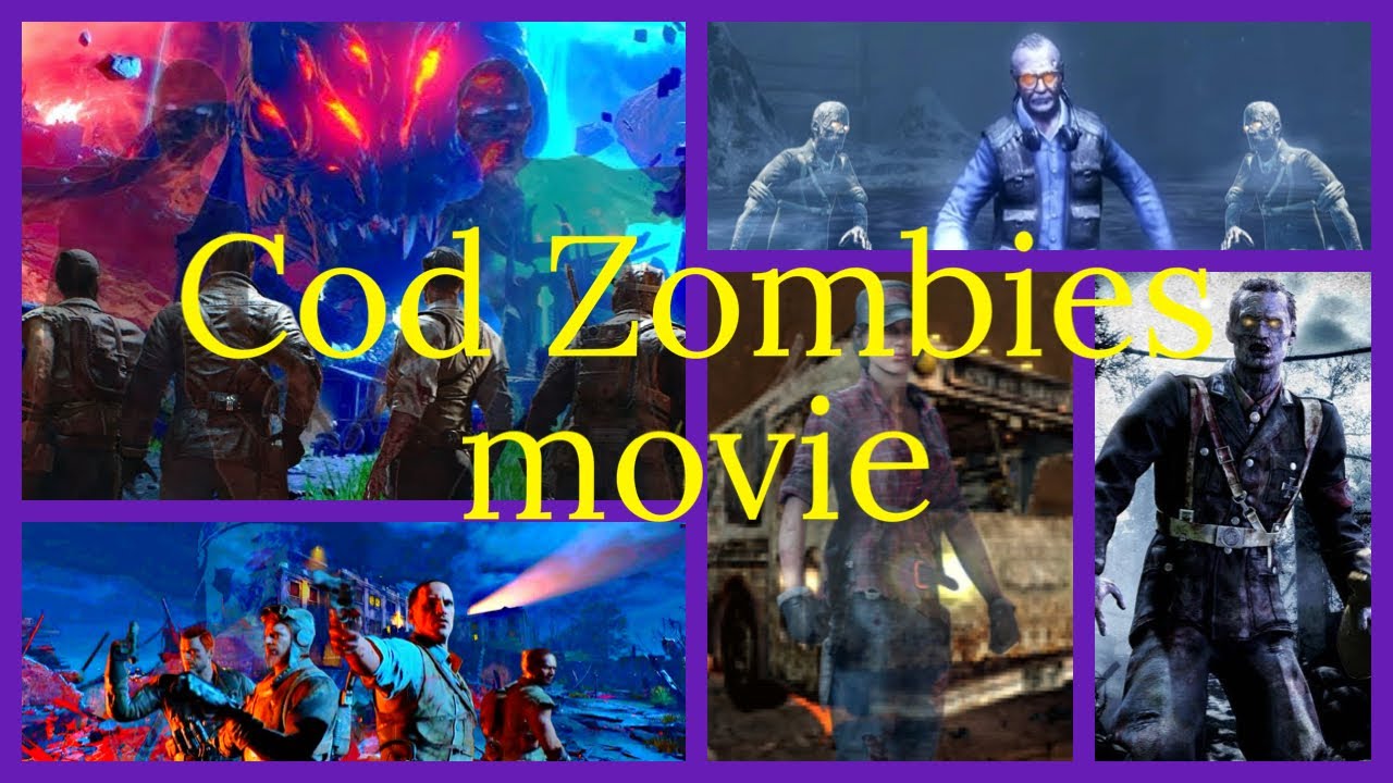 CALL OF DUTY ZOMBIES: THE MOVIE - ALL CUTSCENES & TRAILERS Aether Story ...