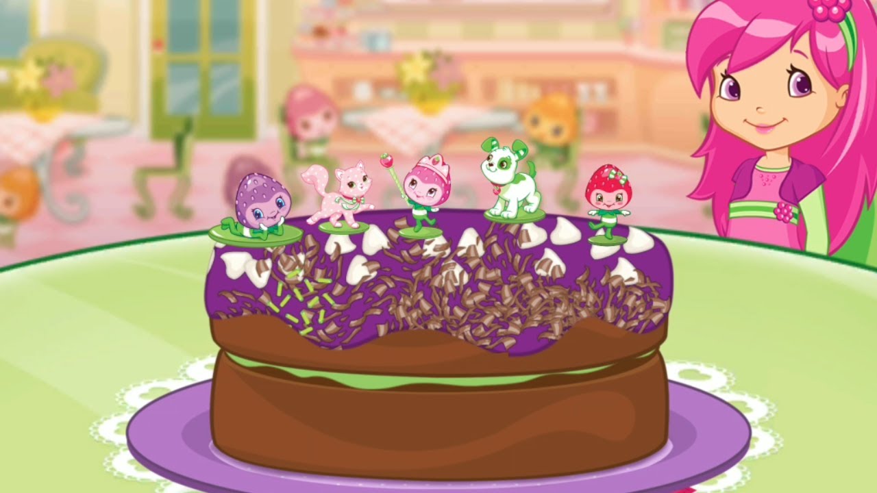 Strawberry Shortcake Bake Shop | Chocolicious Cake & Fruit Pops Part 25 ...