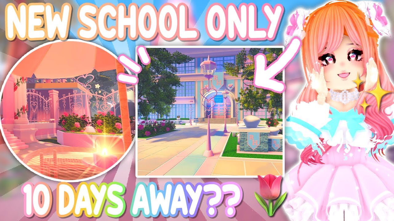 NEW SCHOOL COMING IN 10 DAYS? 😱BARBIE CONFIRMED! Royale High Tea Spill ...