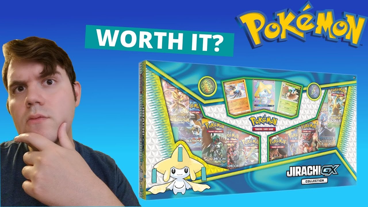 Is It Worth It? | Pokemon TCG: Jirachi GX Collection Box - YouTube