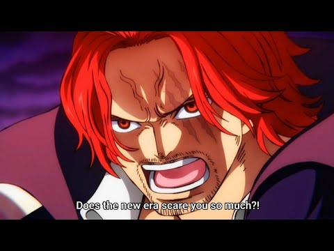 Shanks use conqueror haki ⚡⚡⚡| One Piece episode 1082 4K 60 fps english ...