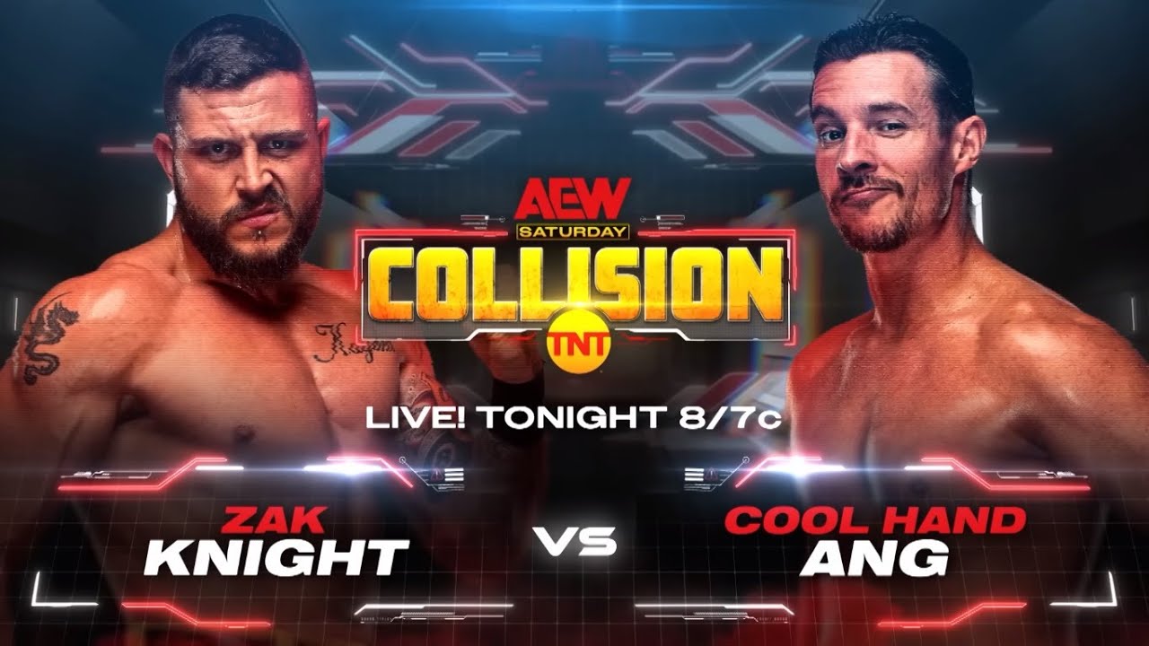 Zak Knight vs Cool Hand Ang | AEW Collision 2024/3/16 Gameplay - YouTube