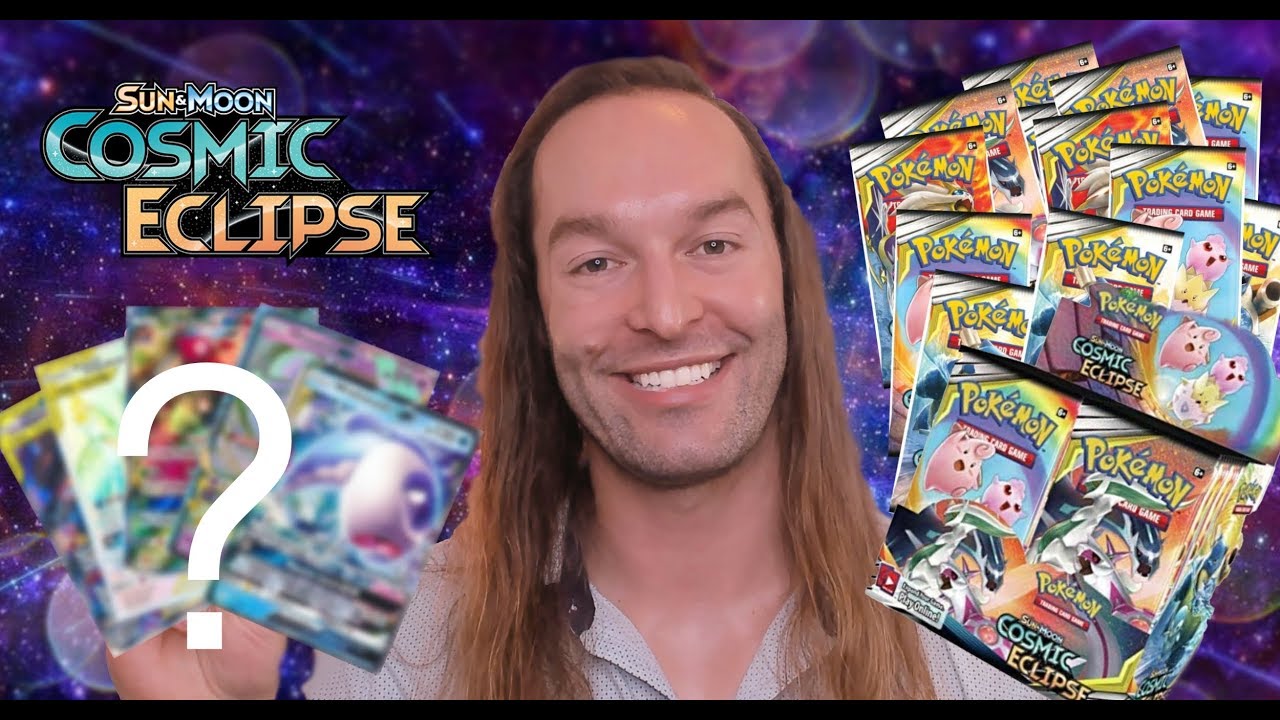 Opening Pokémon Cosmic Eclipse Booster Box! Pulled some incredible ...