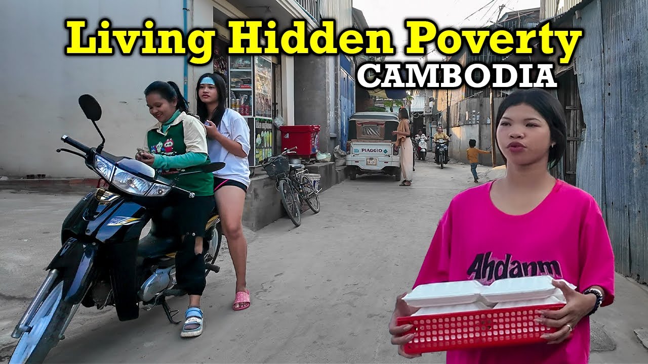 The Reality of Living Hidden Poverty in Phnom Penh Cambodia [2k] - YouTube