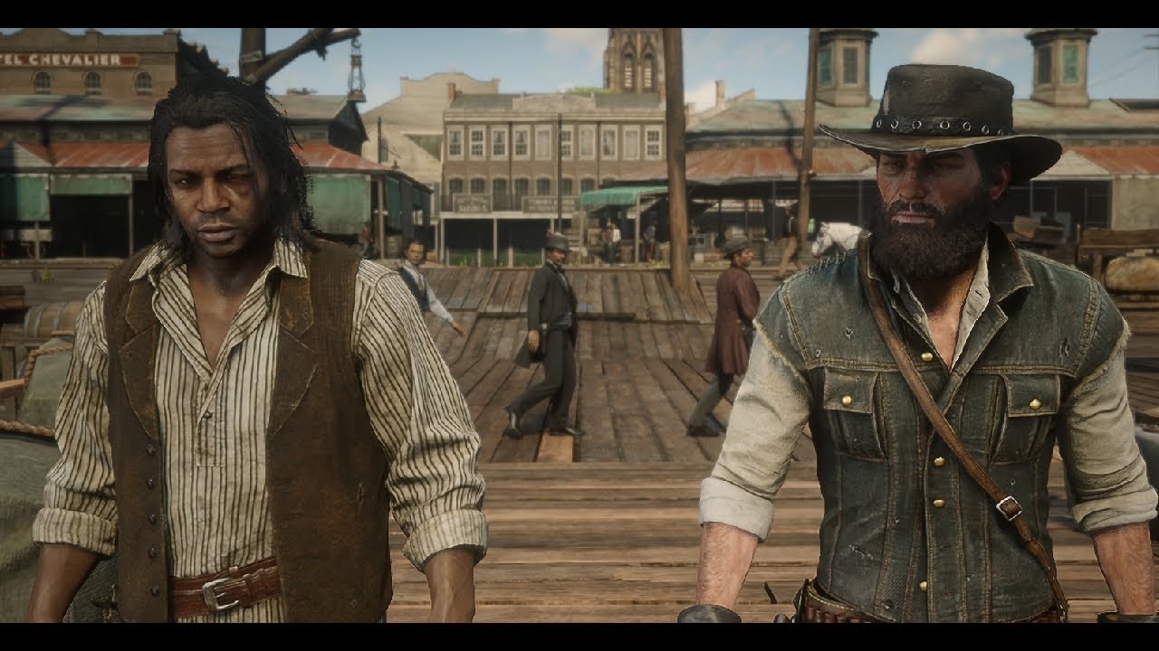 RDR2 - John Admits To Being Frightened Of Mauser Pistols - YouTube