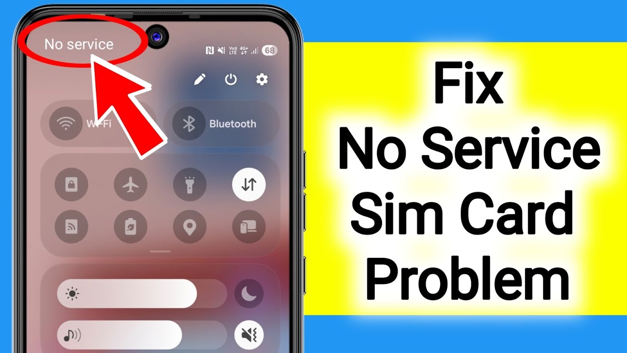 How to Fix No Service SIM Card Problem On Android (Update 2026) || SIM ...