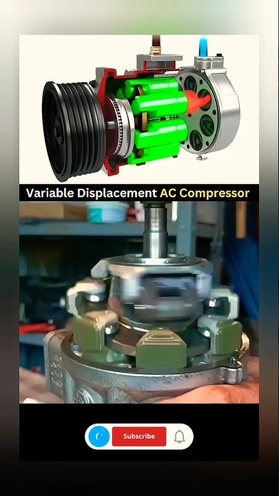 AC Compressor Animation #accompressor #airconditioning #compressor # ...