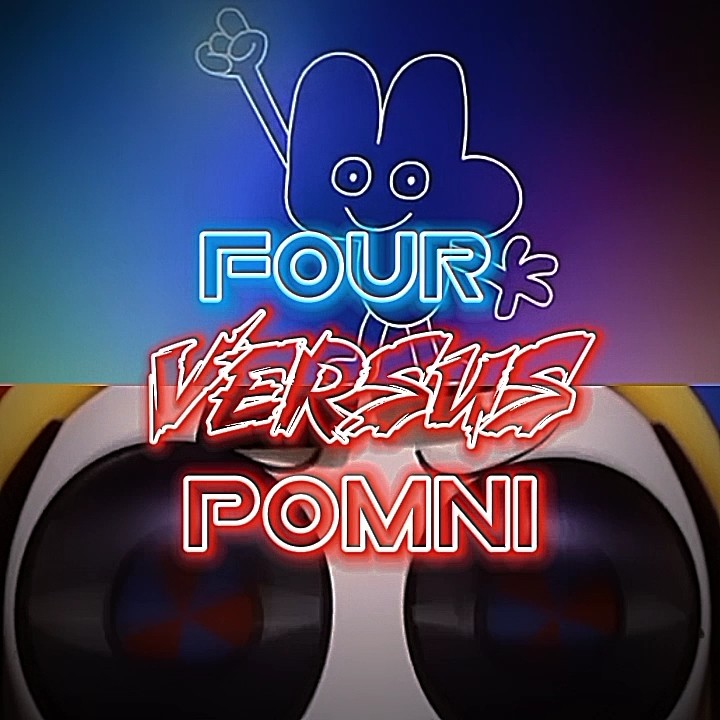 Four vs Pomni #edit #digitalcircus #bfdi #bfb #shorts #capcut - YouTube