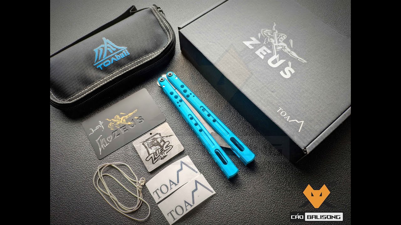 Balisong TOA-Zeus -- Cáo Balisong - YouTube