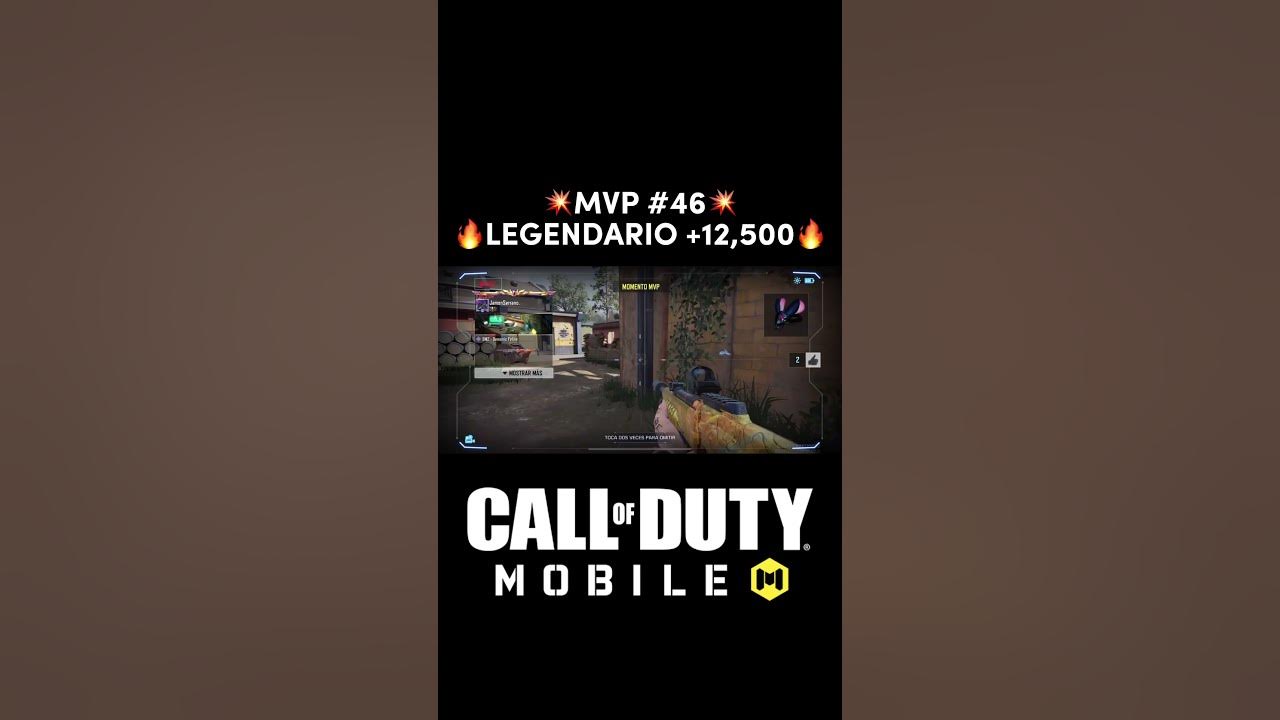 MVP #46 en LEGENDARIO #codmobile #codmclips #codm - YouTube