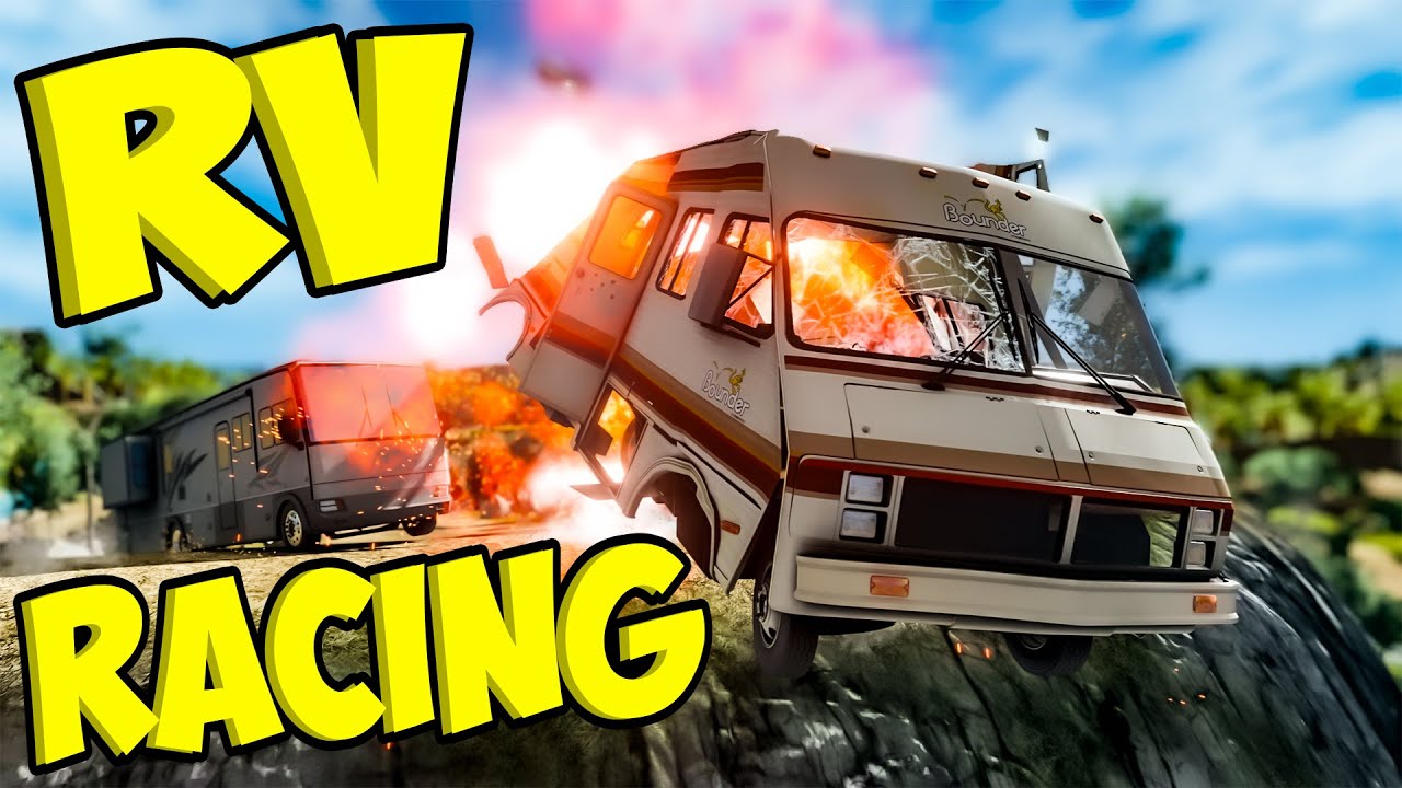 Extreme Breaking Bad RV Racing! - BeamNG Drive Mods - YouTube