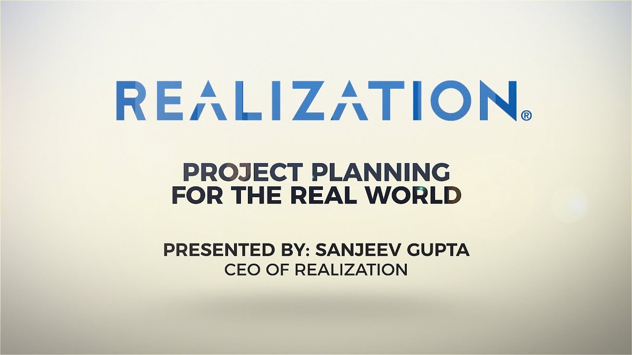[Webinar] Project Planning for the Real World - YouTube