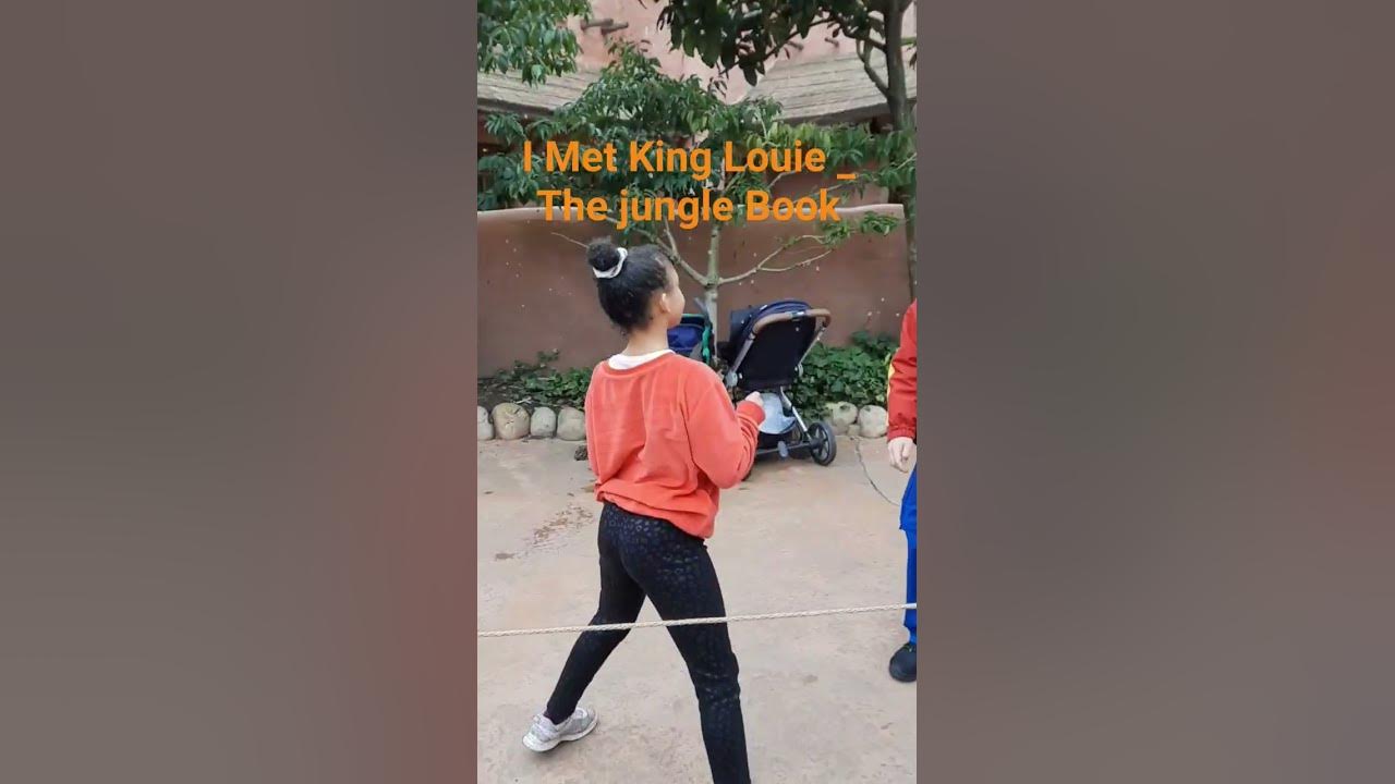 I Met King Louie The Jungle Book Barenecessities Kinglouie Thejunglebook Paris Disneyland