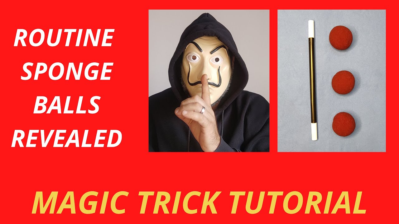 Routine Sponge Balls Revealed - Magic Trick Tutorial - YouTube
