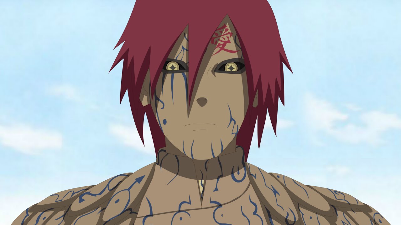 Gaara In One Tailed Shukakus Mode Boruto Anime Modes Youtube