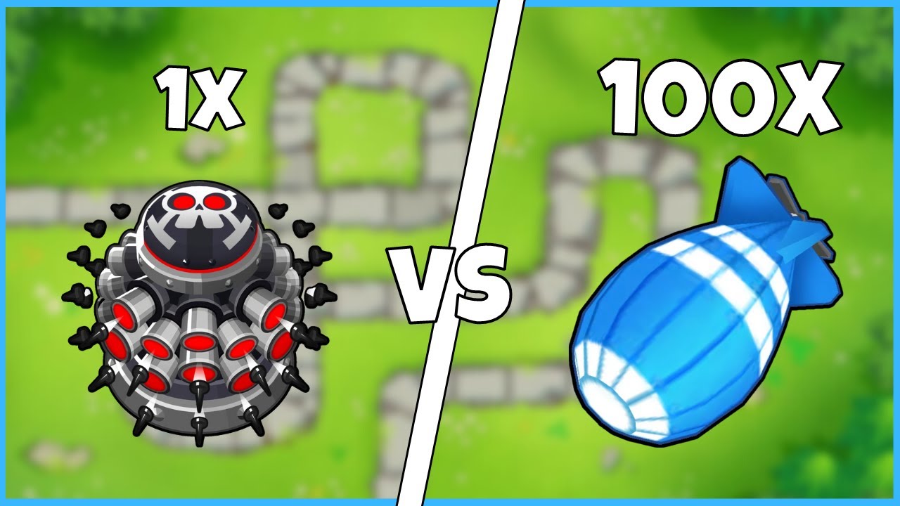 All Tier 5 Tack Shooters VS 100x MOABS! - Bloons TD 6 - YouTube