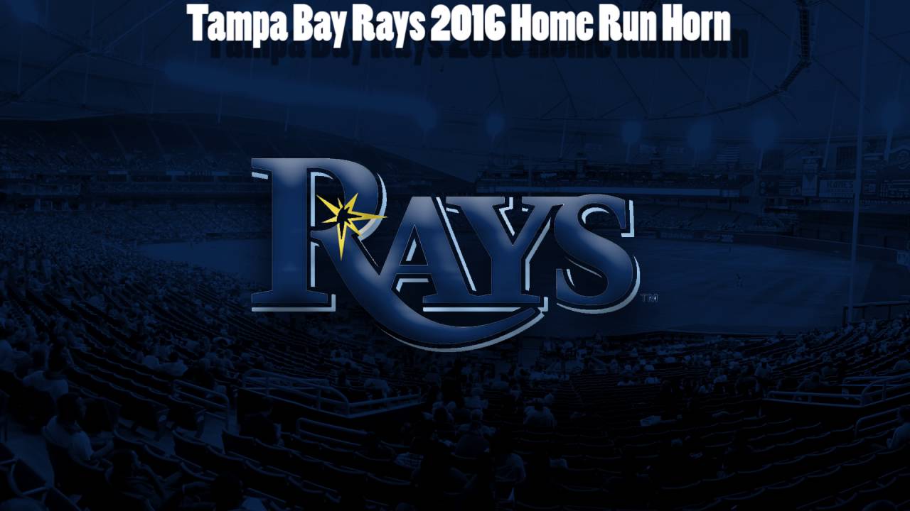 Tampa Bay Rays 2016 Home Run Horn - YouTube