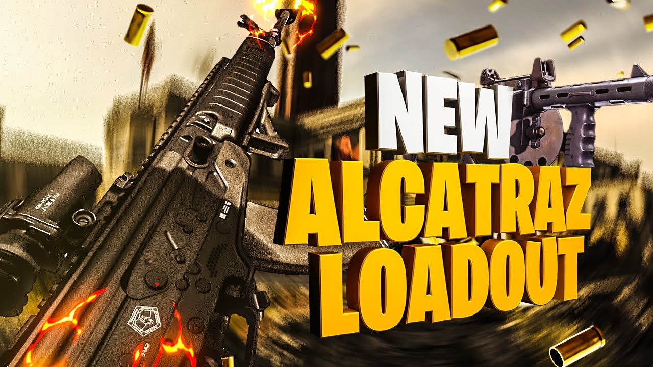 MY NEW FAVORITE LOADOUT FOR ALCATRAZ (Warzone - Rebirth Island) - YouTube