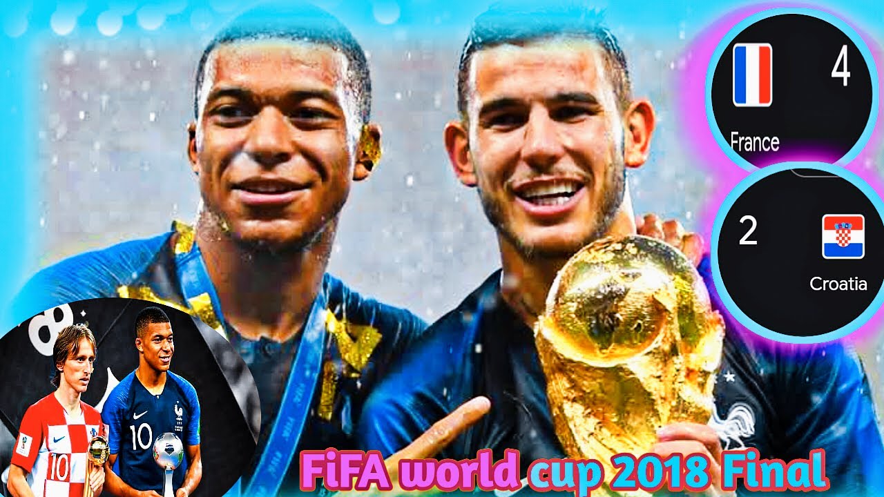 france 4- vs- 2 croatia 2018| Full match Highlight. Fifa World cup 2018 ...