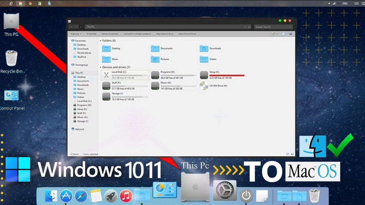windows 11 Theme Pack | ma cos transformation pack for windows 10/11 ...