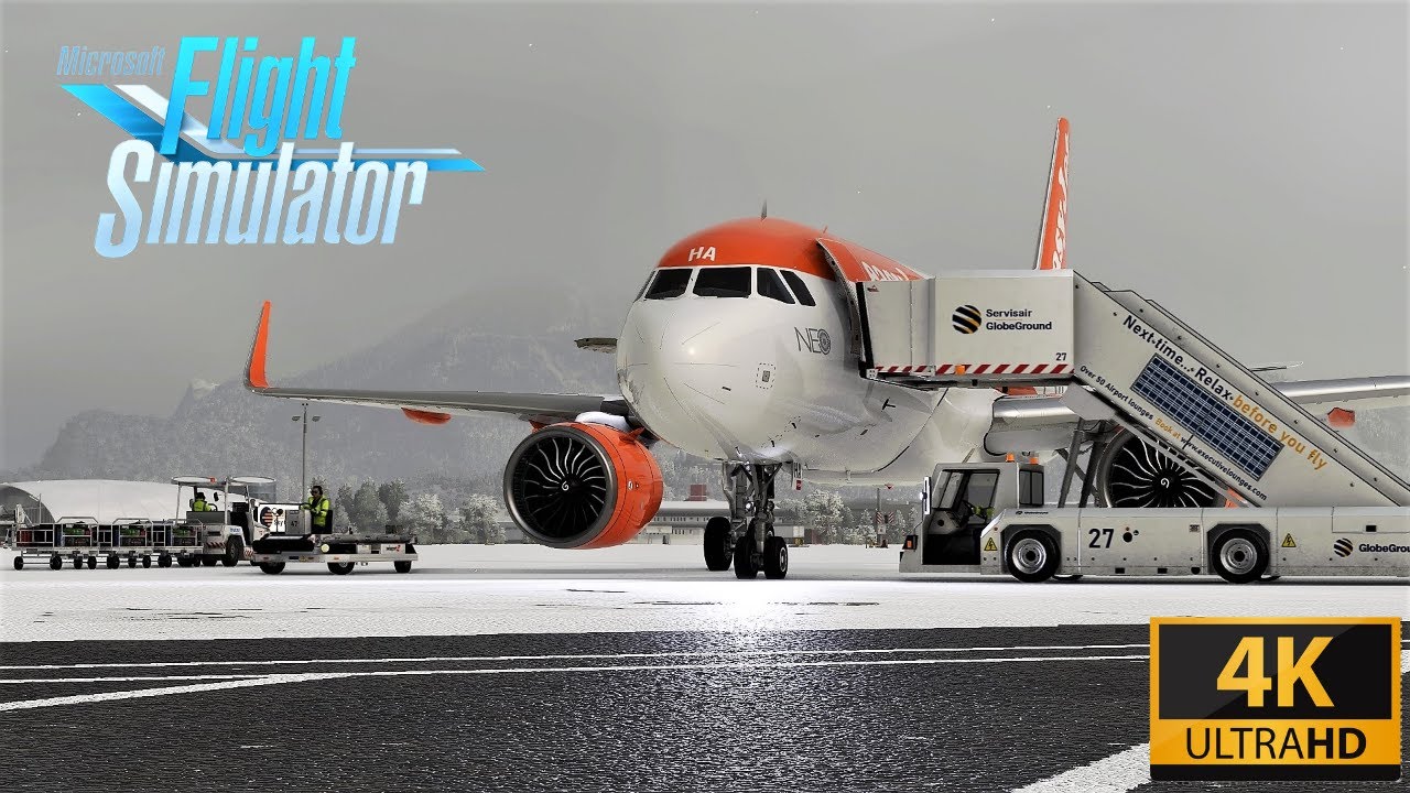 (4K) Winter Snow Storm arrival into Salzburg | Microsoft Flight ...