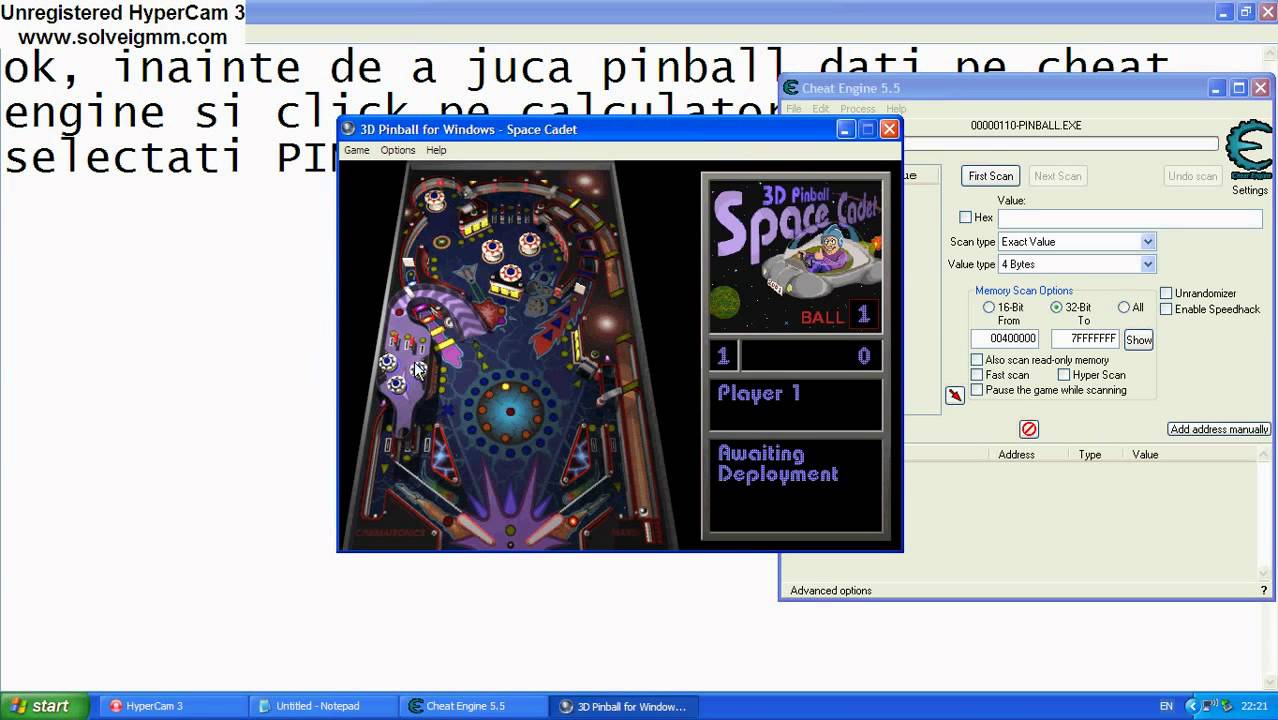 Cheat Engine 5 5 Tutorial Limba Romana - YouTube