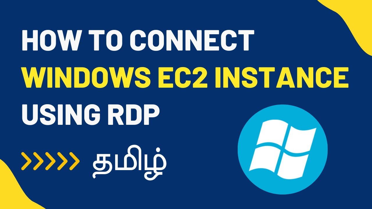 How to Connect Windows EC2 Instance Using RDP in Tamil | Techie Sen ...