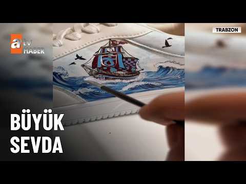 Spor ayakkabıları tuvale dönüştürdü - atv Ana Haber 3 Mayıs 2026