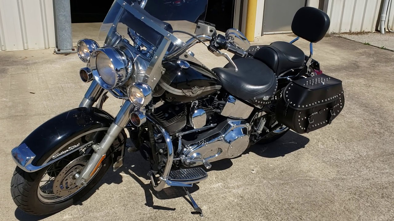 2003 flstc start up - YouTube