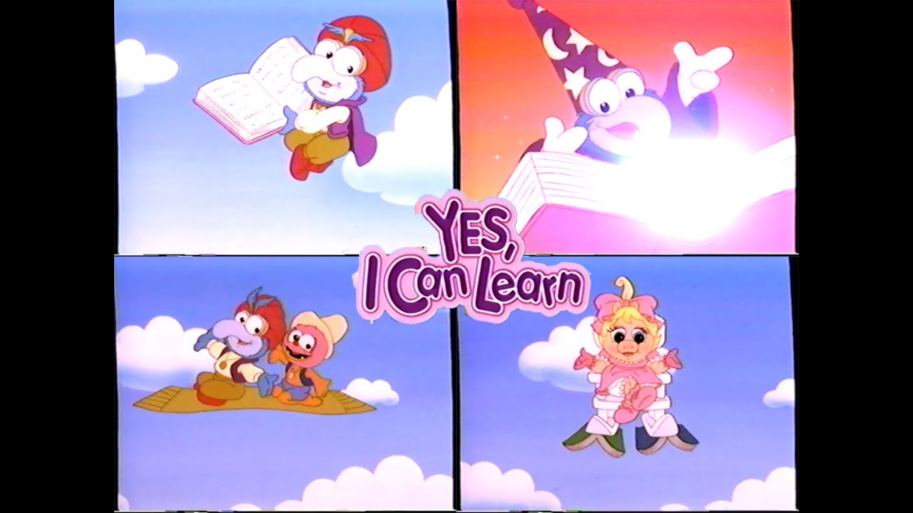 "Just Read a Book" or "Book Booka" Song Muppet Babies VHS Tape 1995 ...