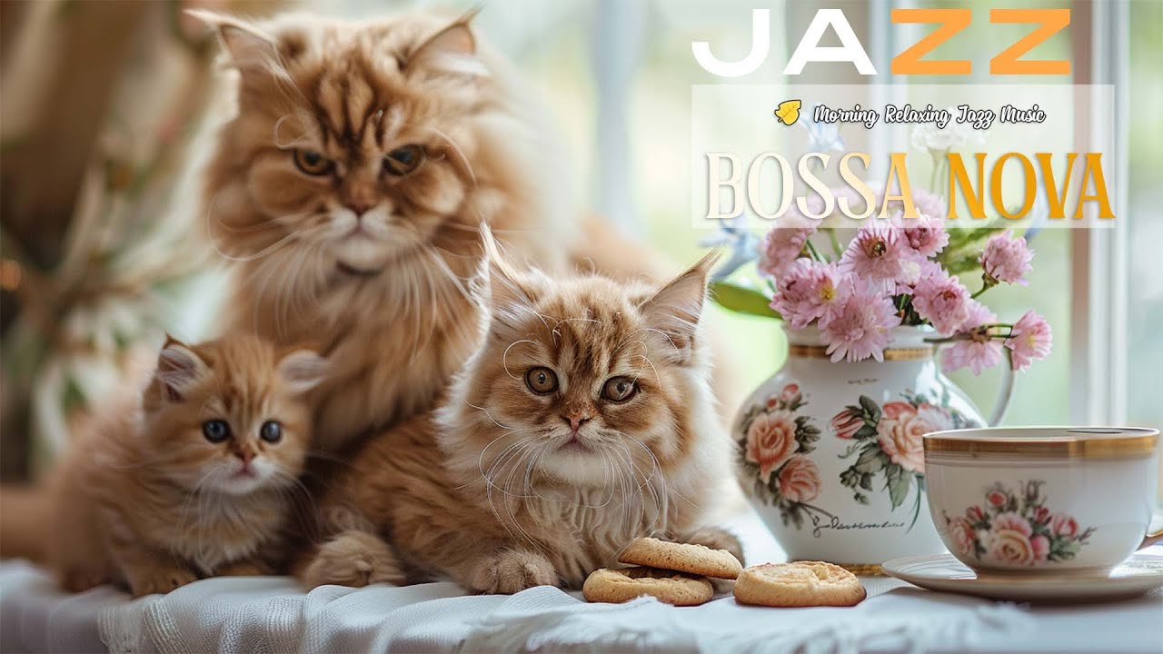 Morning Relaxing Jazz Music ☕ Soothing Jazz & Positive Bossa Nova for ...