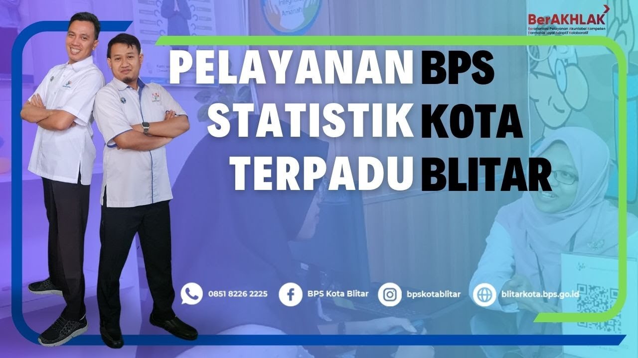 PELAYANAN STATISTIK TERPADU BPS KOTA BLITAR - YouTube