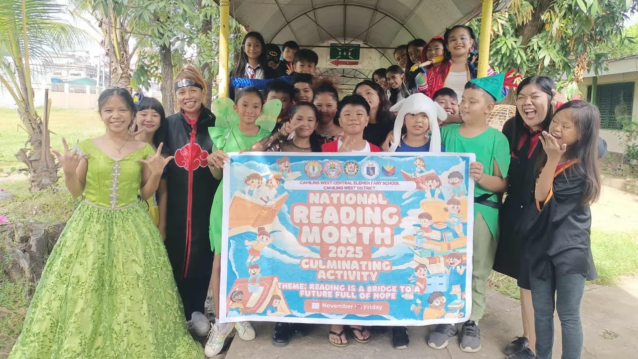 [11.28.2025] NATIONAL READING MONTH 2025 CULMINATING ACTIVITY 📖 - YouTube