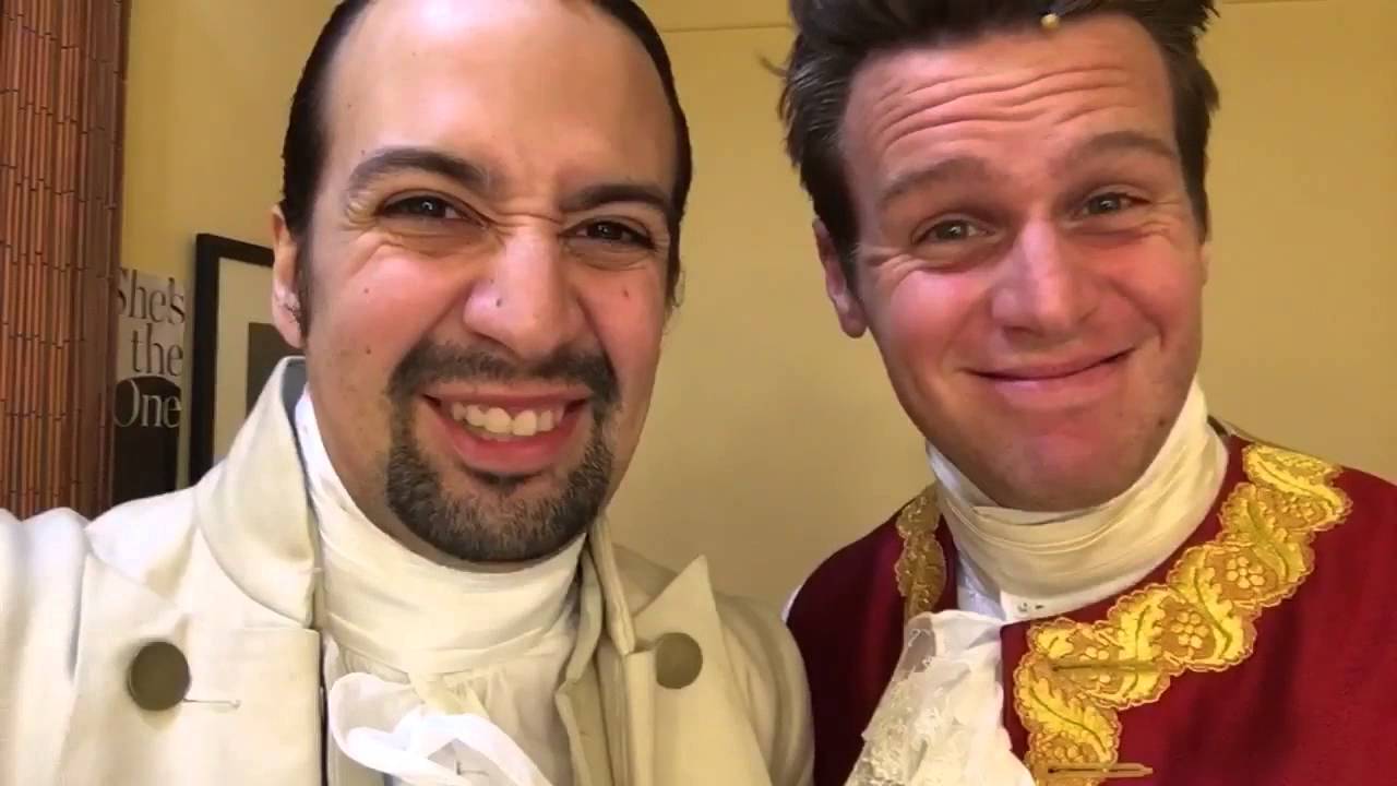 Jonathan Groff & Lin Manuel Miranda We're in play - YouTube